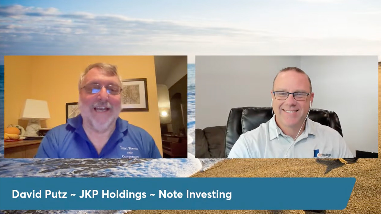David Putz ~ JKP Holdings ~ Note Investing - The Notes Center